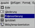 Folien sortieren
